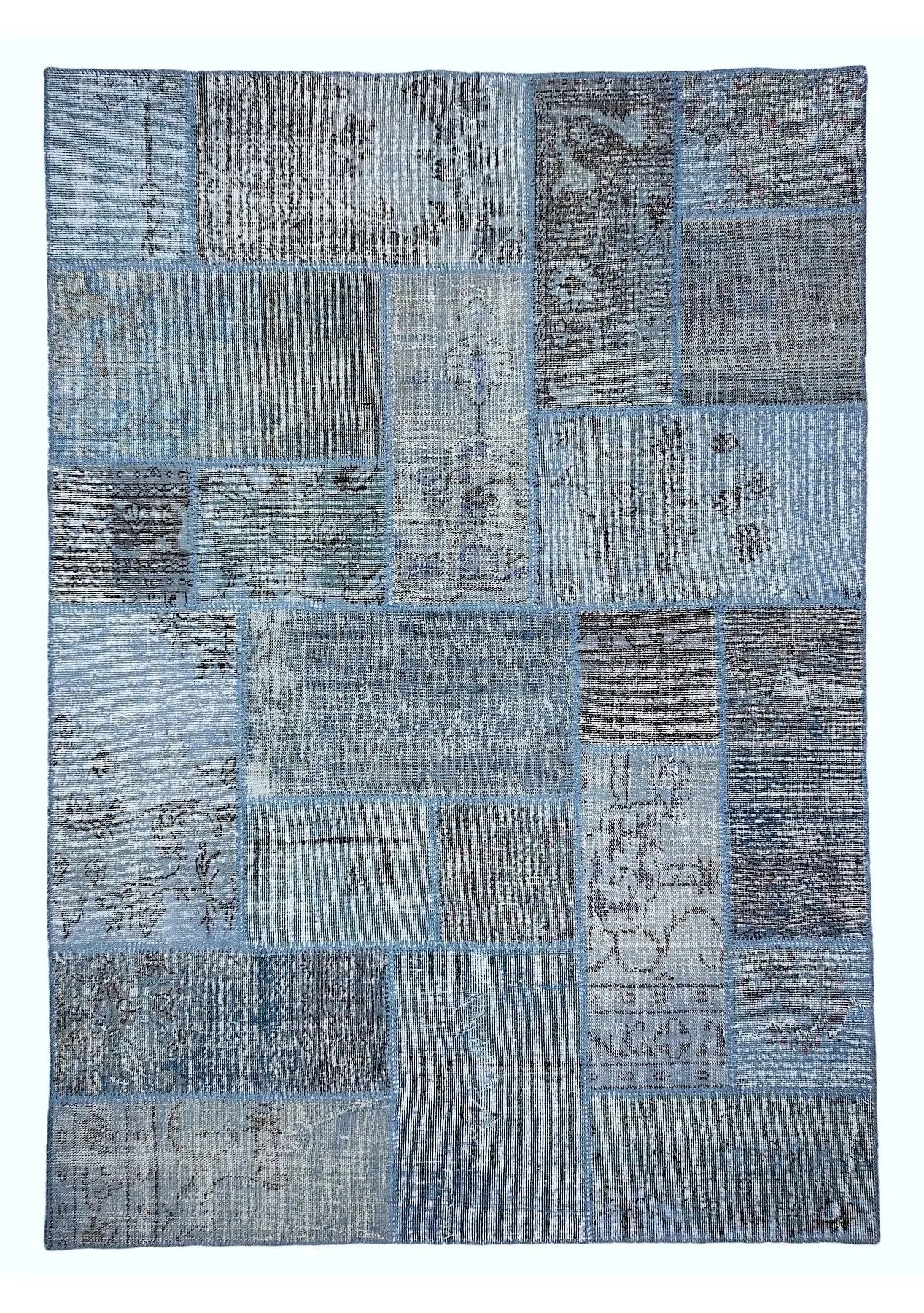 Nami - Vintage Turkish Patchwork Rug | Kuden Rugs